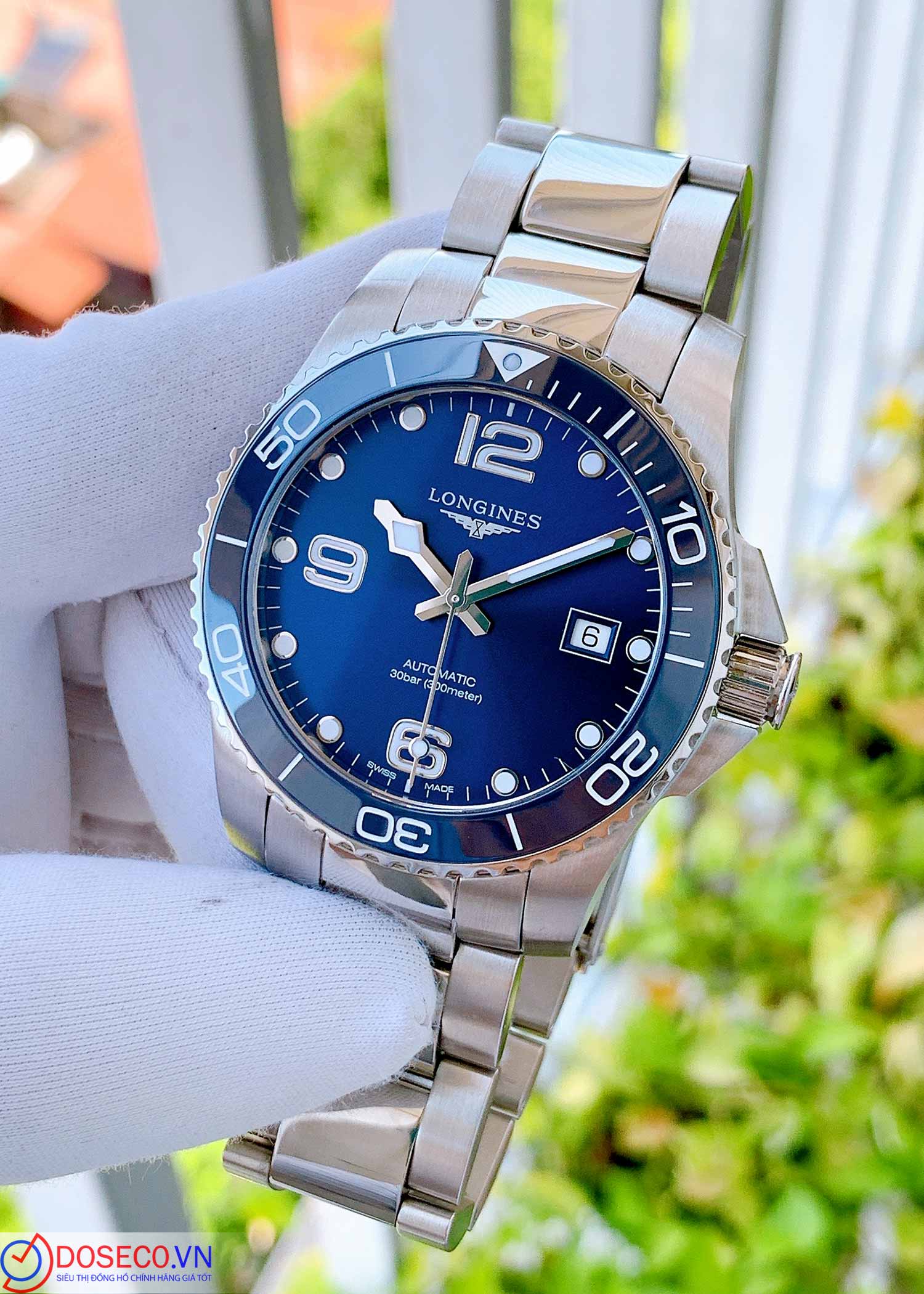 Longines Hydro Conquest Ceramic L3.781.4.96.6 (L37814966) used